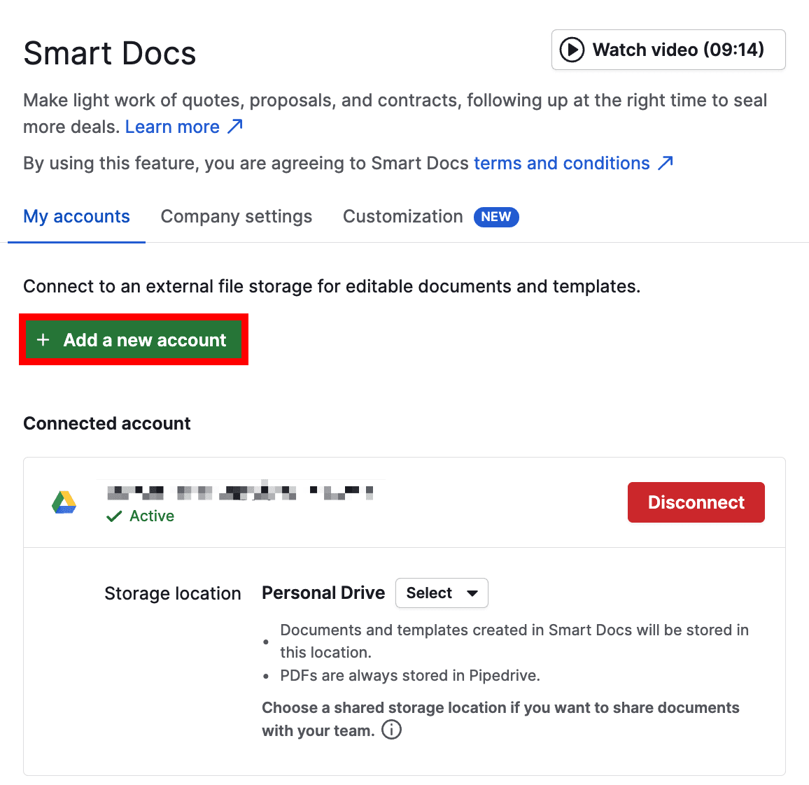 Smart Docs - Knowledge Base | Pipedrive